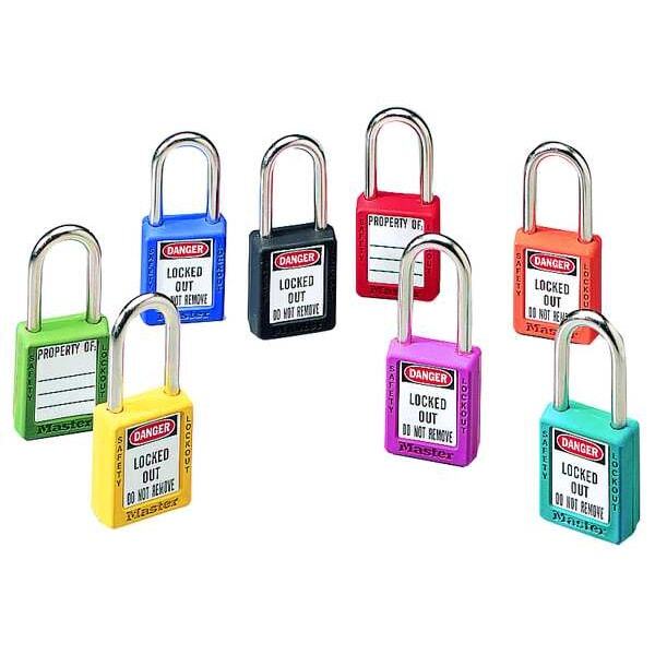 Master Lock 410Kaw400prp-3Xx1300 Lockout Padlock,Ka,Purple,1-3/4"H | eBay