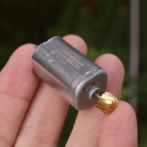 DC 12V 6-Pole Rotor Mini 18MM*18MM Dual Shaft Square Motor Rail Train ...
