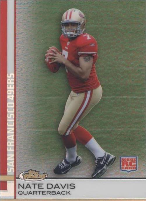 2009 Topps Finest - Nate Davis #72 Pigskin Refractor (RC) for sale ...