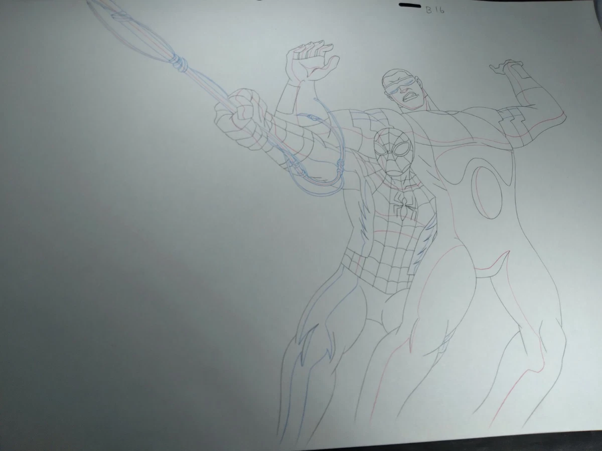 Power Man Ultimate Spider Man Drawing