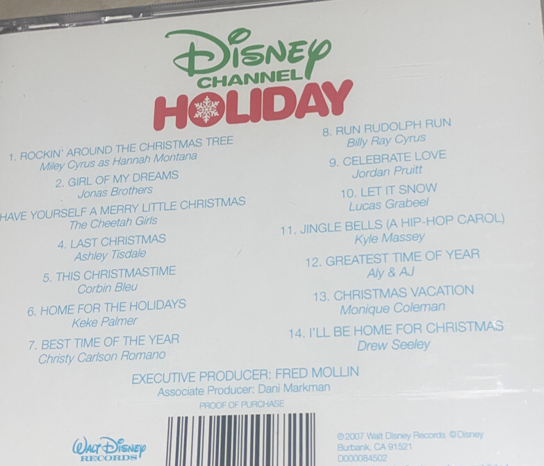 Disney Channel Holiday [Audio CD] Various Artists New / Sealed ...