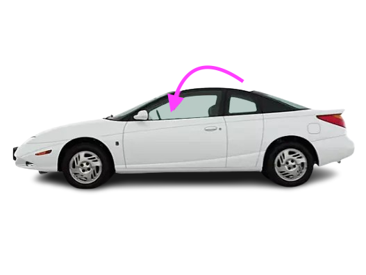 FIT 1997-2000 Saturn SC1,SC2 -2DR Coupe Driver Side Front Left Door ...