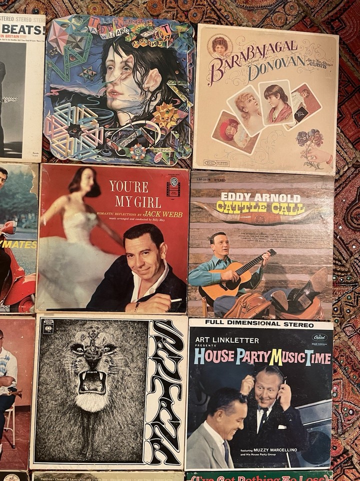 LOT of 24 VTG Oldies Album LP COVERS ONLY - NO RECORDS! Display Decor ...