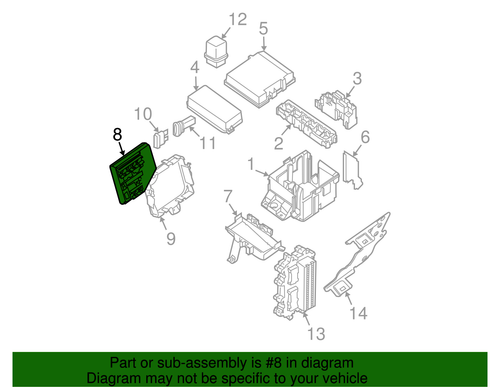 Genuine Nissan Parking Aid Control Module 284B6-ZE03B | eBay