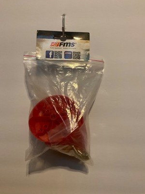 FMS 1.4M P-51B Shangri-La Red Spinner OEM Replacement RC Airplane Part ...