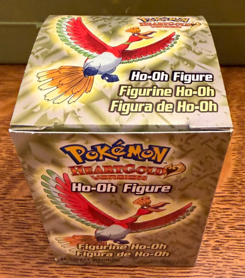 NIB Pokemon Heart Gold Ho-Oh Figure - Promo Pre-order Bonus SEALED ...