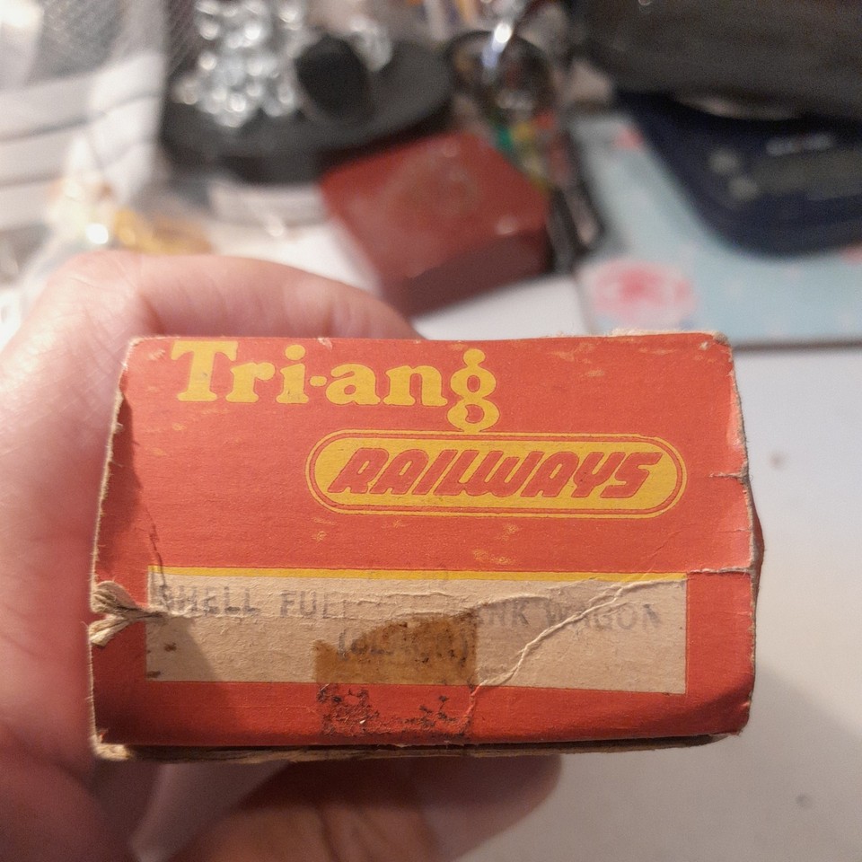 Tri-ang Tank Wagon Shell BP Black Model Railway Vintage Boxed | eBay UK