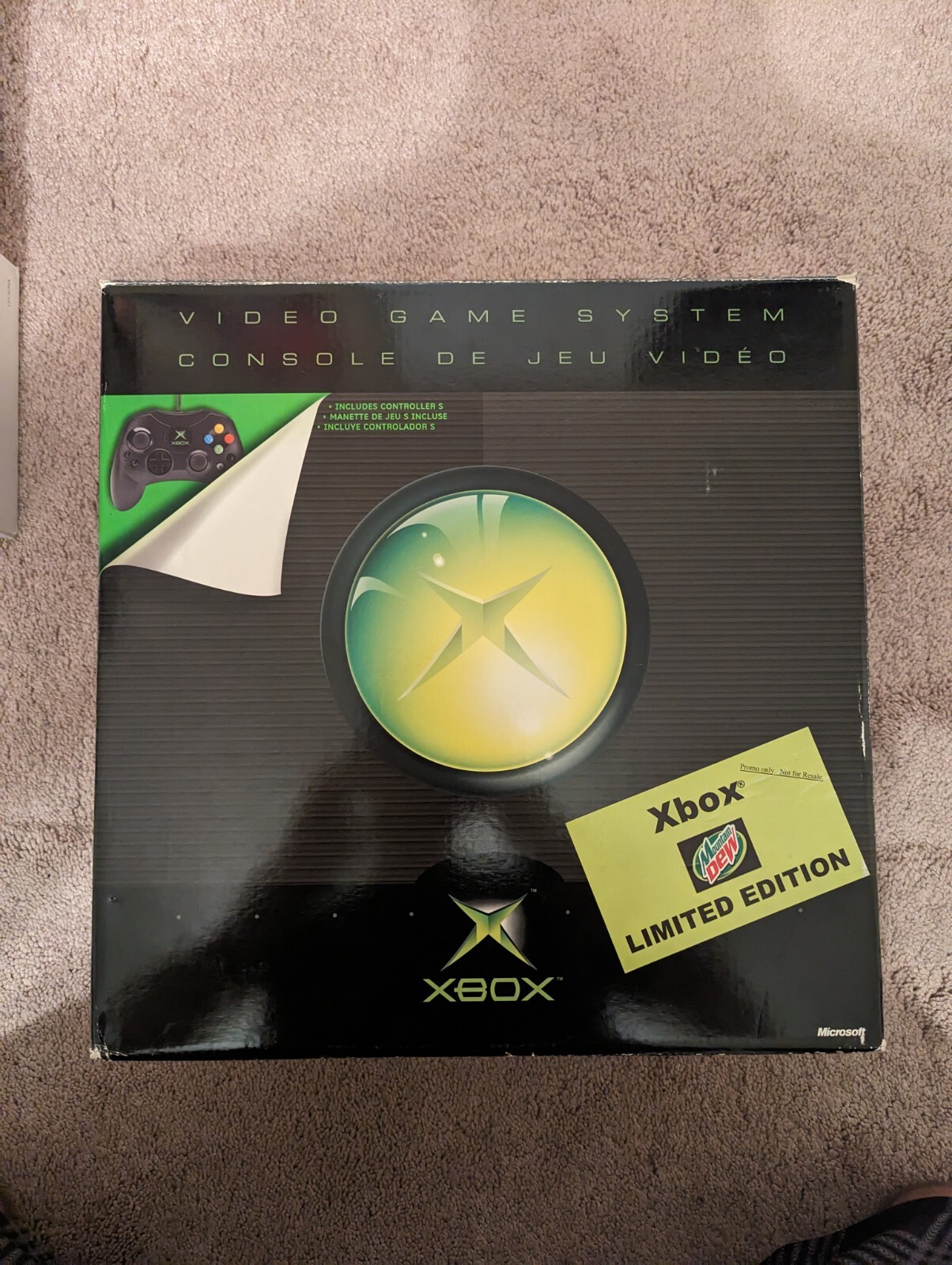 Microsoft Xbox Mountain Dew Edition 8GB Green Home Console for sale ...