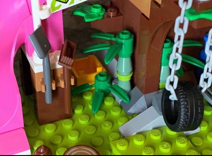 Lego Friends 41422 Panda Jungle Tree House Treehouse Complete 3 Bears ...