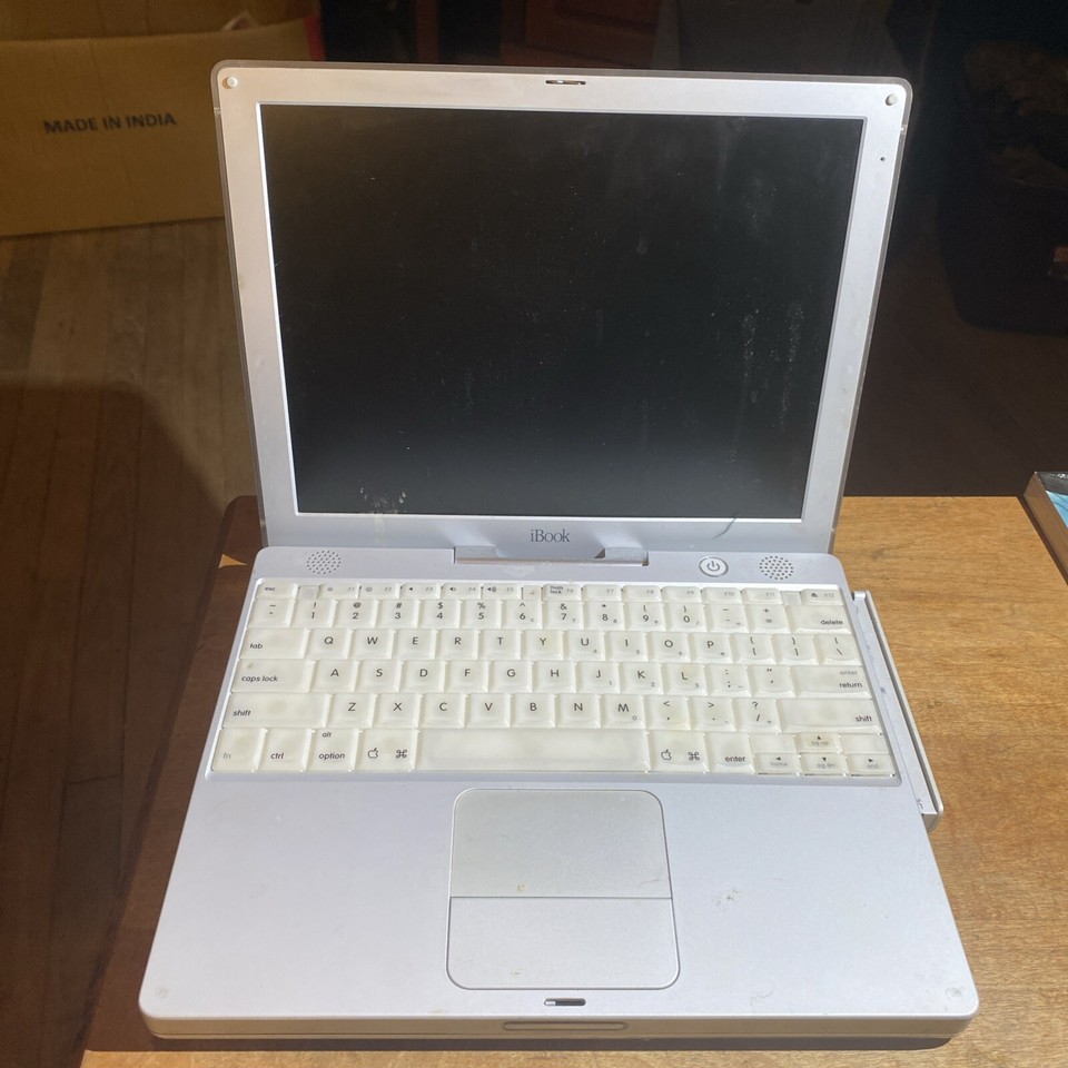 Vintage Apple iBook Late 2001 M6497 PowerPC G3 12.1" Parts/Repair | eBay