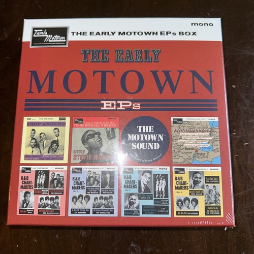 The Early Motown 7 in Eps Vinyl Box Set by Various Artists (Record ...