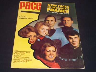 1968 MAY PACE MAGAZINE - GREAT COVER AND INSIDE PAGES - NICE ISSUE - L ...