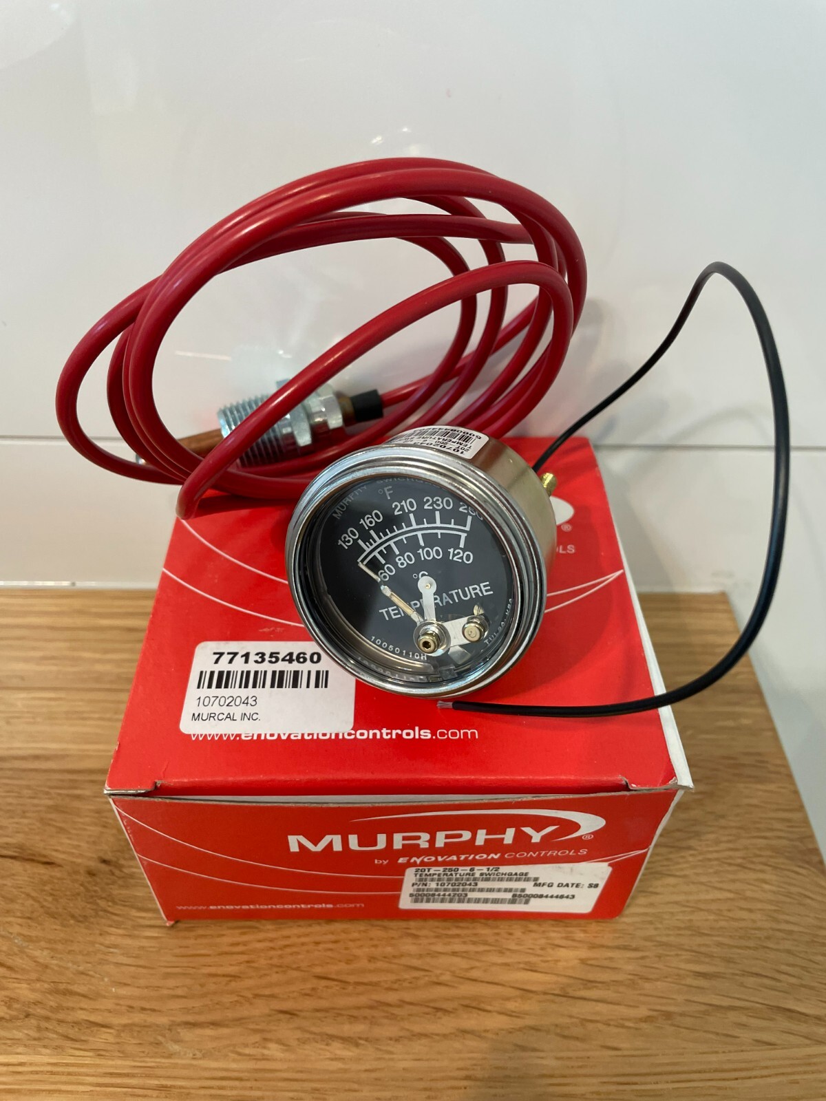 Murphy SwitchGage Temperature 6ft Capillary | eBay
