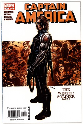 Captain America (5th Series) #11 VFNM 9.0 2005 Origin of Winter Soldier ...