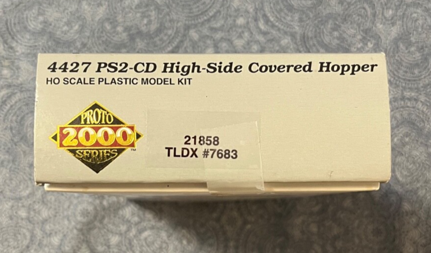 Proto 2000 series HO 4427 PS2-CD High-Side Covered Hopper #21858 TLDX ...