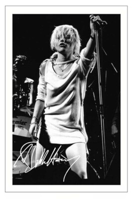 DEBBIE HARRY Signed Autograph PHOTO Gift Signature Print Music Blondie ...