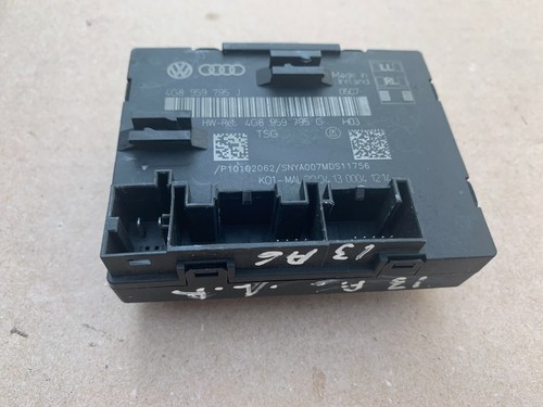 2013 AUDI A6 PREMIUM PLUS 2.0L LEFT REAR DOOR WINDOW CONTROL MODULE OEM ...