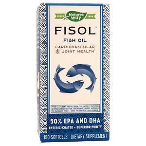 Nature's Way Fisol - Fish Oil 180 sgels | eBay