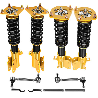 Coilovers For 1999-2003 Mazda 323 Suspension Springs Kit Adj Height ...