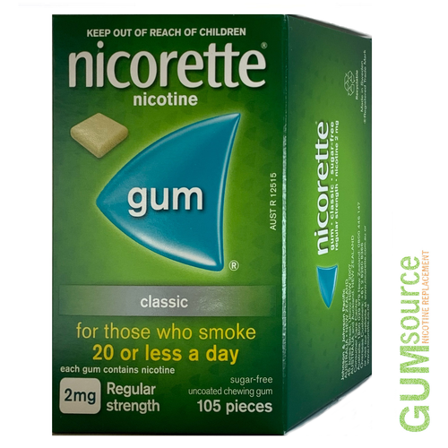 Nicorette 2mg CLASSIC 6 boxes 630 pieces Nicotine Quit Smoking Gum | eBay