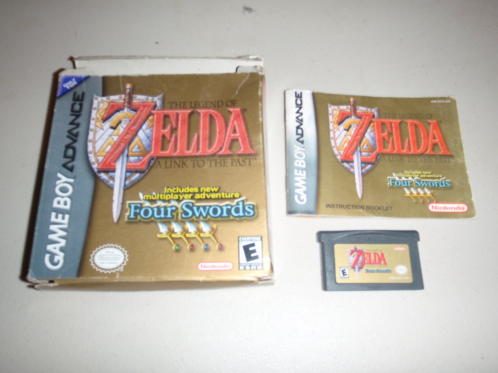 The Legend Of Zelda A Link To The Past Four Swords Gameboy Advance GBA ...