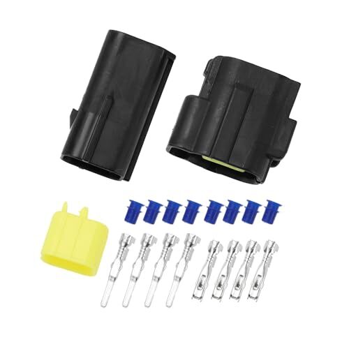 O2 Oxygen Sensor Socket Connector Plug Inner Male Female Wire Terminal ...