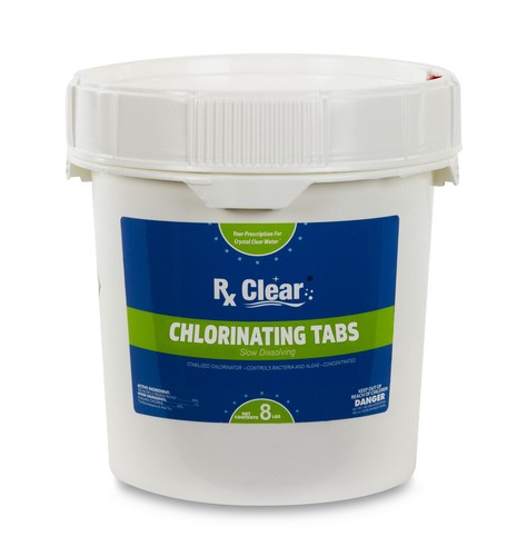 3" Dissolving Stabilized Trichlor Chlorine Swimming Pool Tablets ...