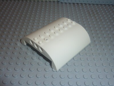 LEGO White Slope Curved 8x8x2 Double ref 54095/set 3182 7893 4439 7894 ...