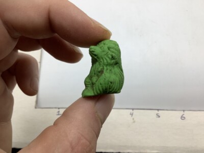 Vintage DIENER ERASER -- Green Porcupine JR. - ITTY BITTYS CHARM ANIMAL ...