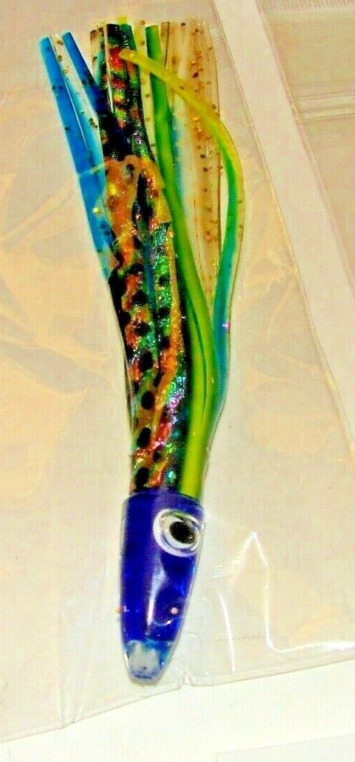 3 PACK Resin Head SALTWATER FISHING LURE TUNA,MARLIN,DORADO,MAHI LURES ...