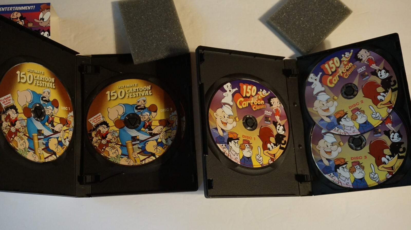 The Amazing 300 Classic Cartoon Collection (DVD, 2008, 6-Disc Set) Mint ...