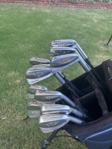 MacGregor VIP Iron Set 1-10, SW Stiff Flex Right Handed RH Vintage ...