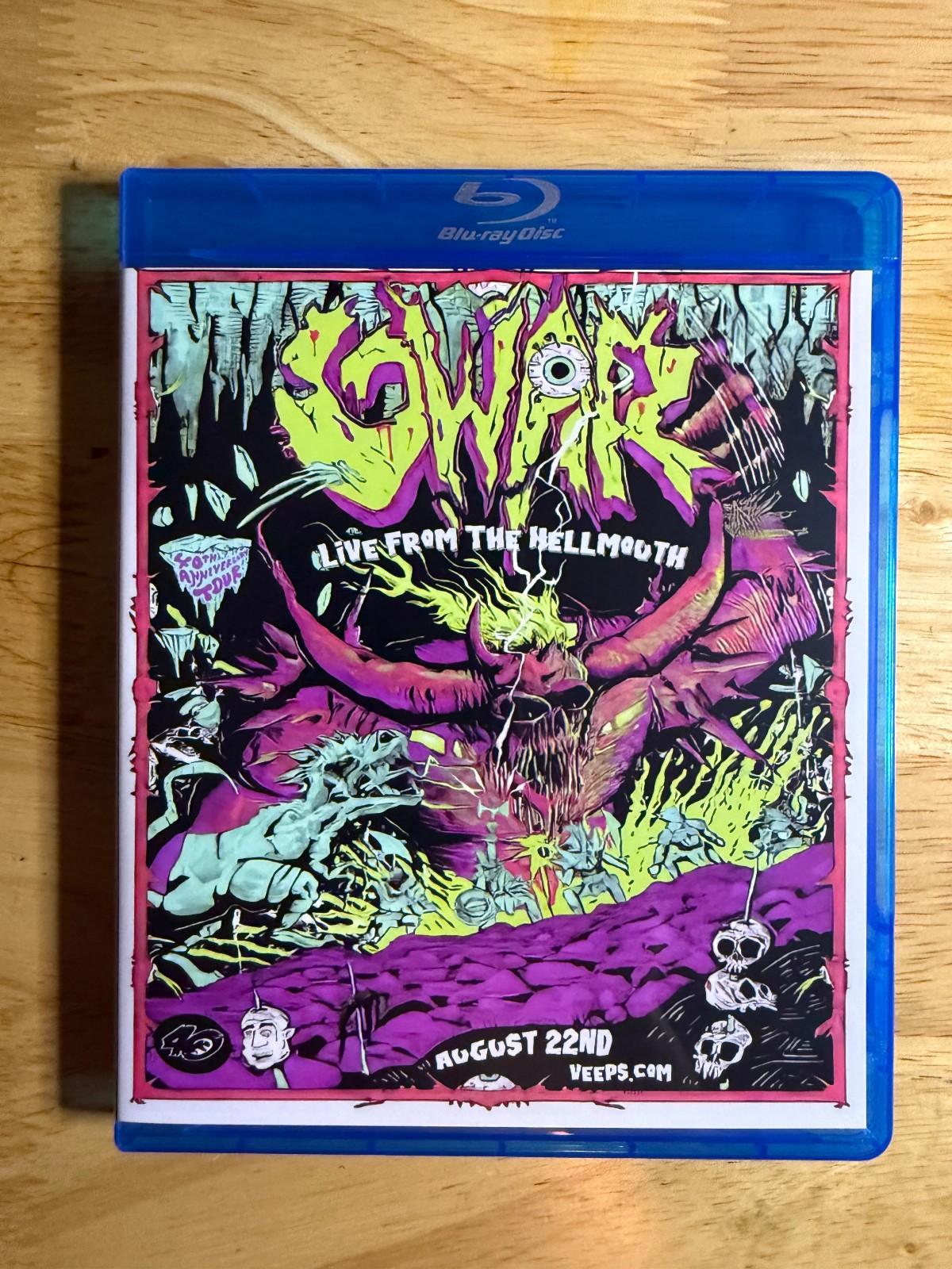 GWAR - Live from the Hellmouth 2025 Blu-ray Blothar the Berzerker | eBay