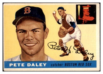 1955 TOPPS #206 PETE DALEY RED SOX VG-EX 467595 (KYCARDS) | eBay Australia