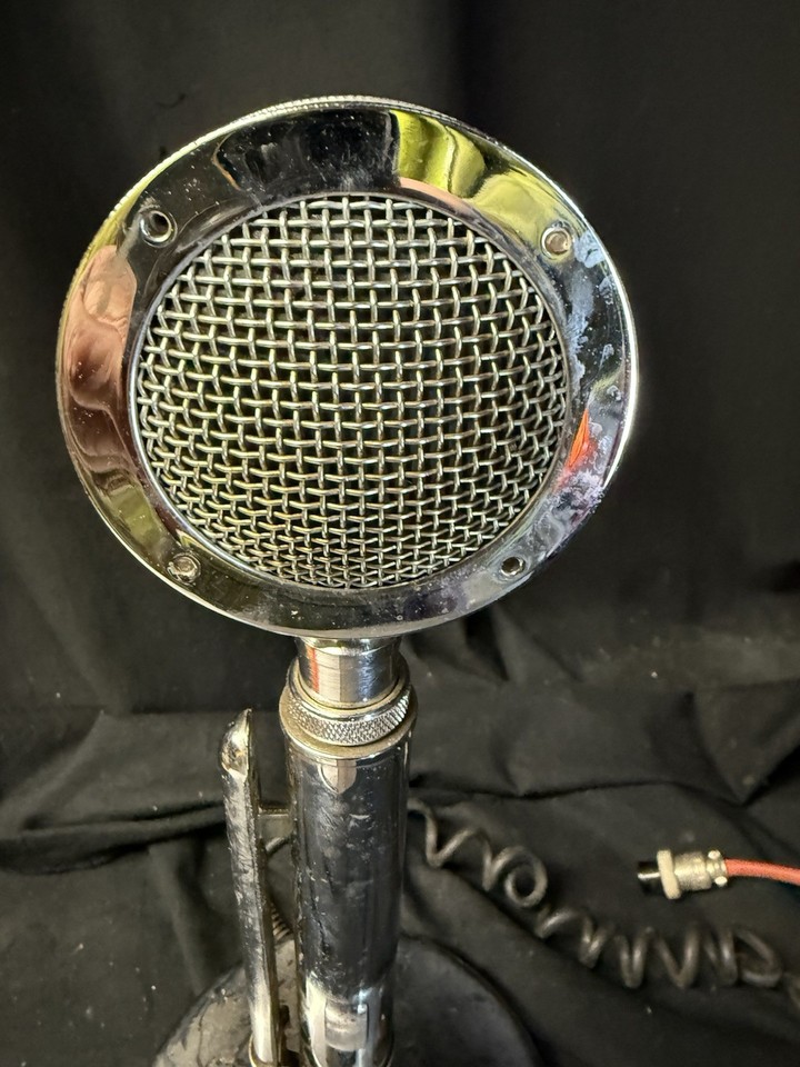 Astatic Silver Eagle Lollipop CB Base Station Power Microphone Mic 4 Pin Cobra 2 | eBay