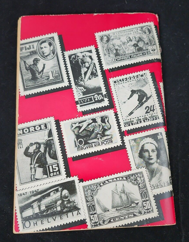 2 Vintage Partially Filled Foreign Stamp Albums & Stamp Collector's ...