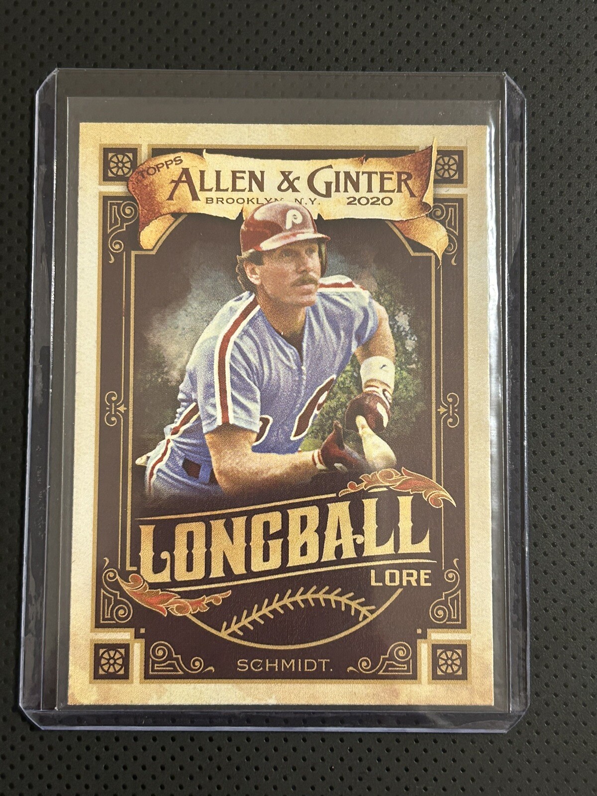 MIKE SCHMIDT 2020 Topps Allen & Ginter LONGBALL LORE - PHILLIES - #LL ...