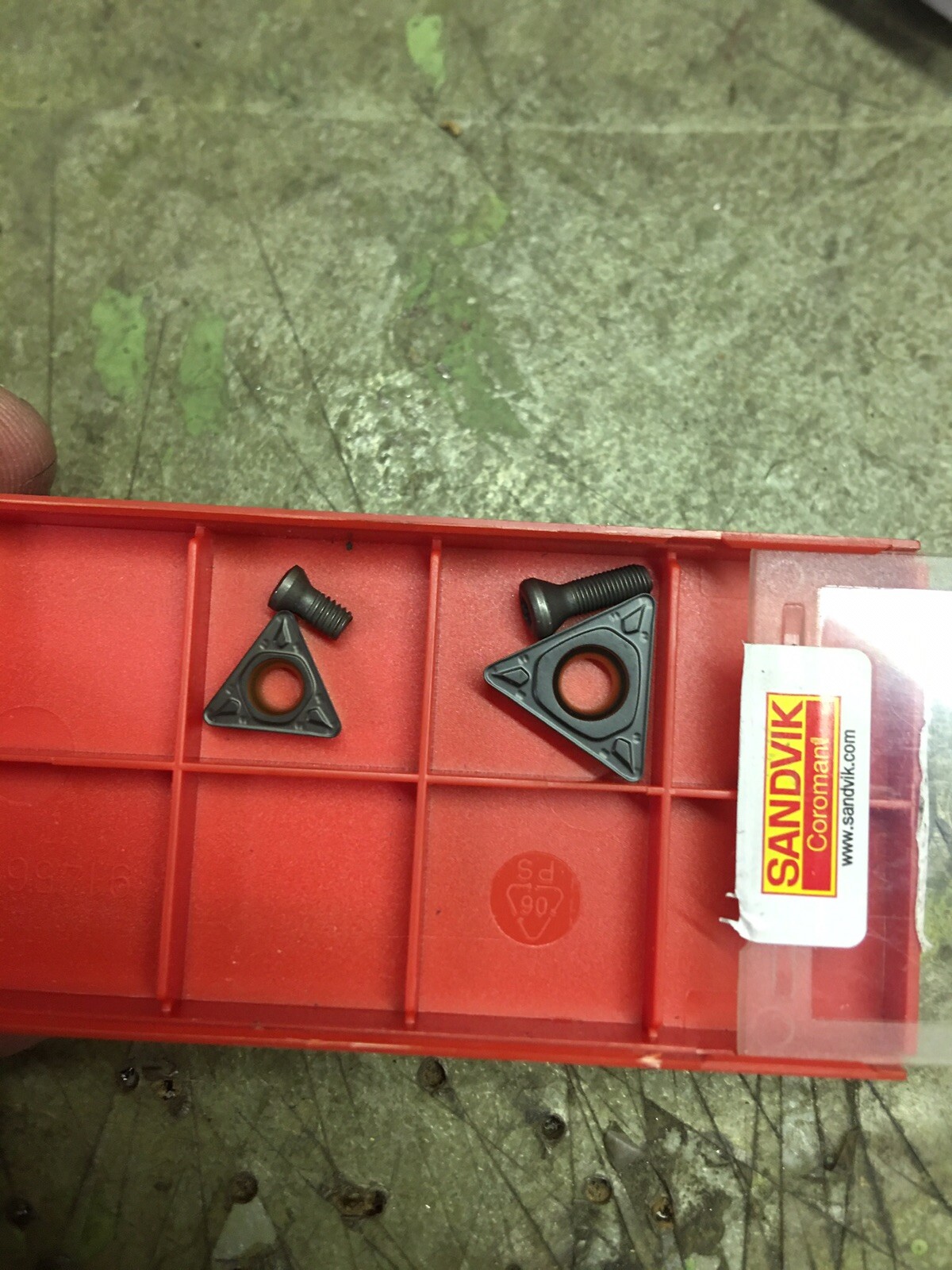 Sandvik Inserts TCMT 22 04 12-KR 3215 Qty Of 1 Plus 1 Smaller 3205 | eBay