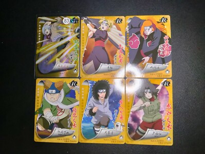 Temari 6 Card Naruto Shippuden Trading Card Anime CCG | eBay