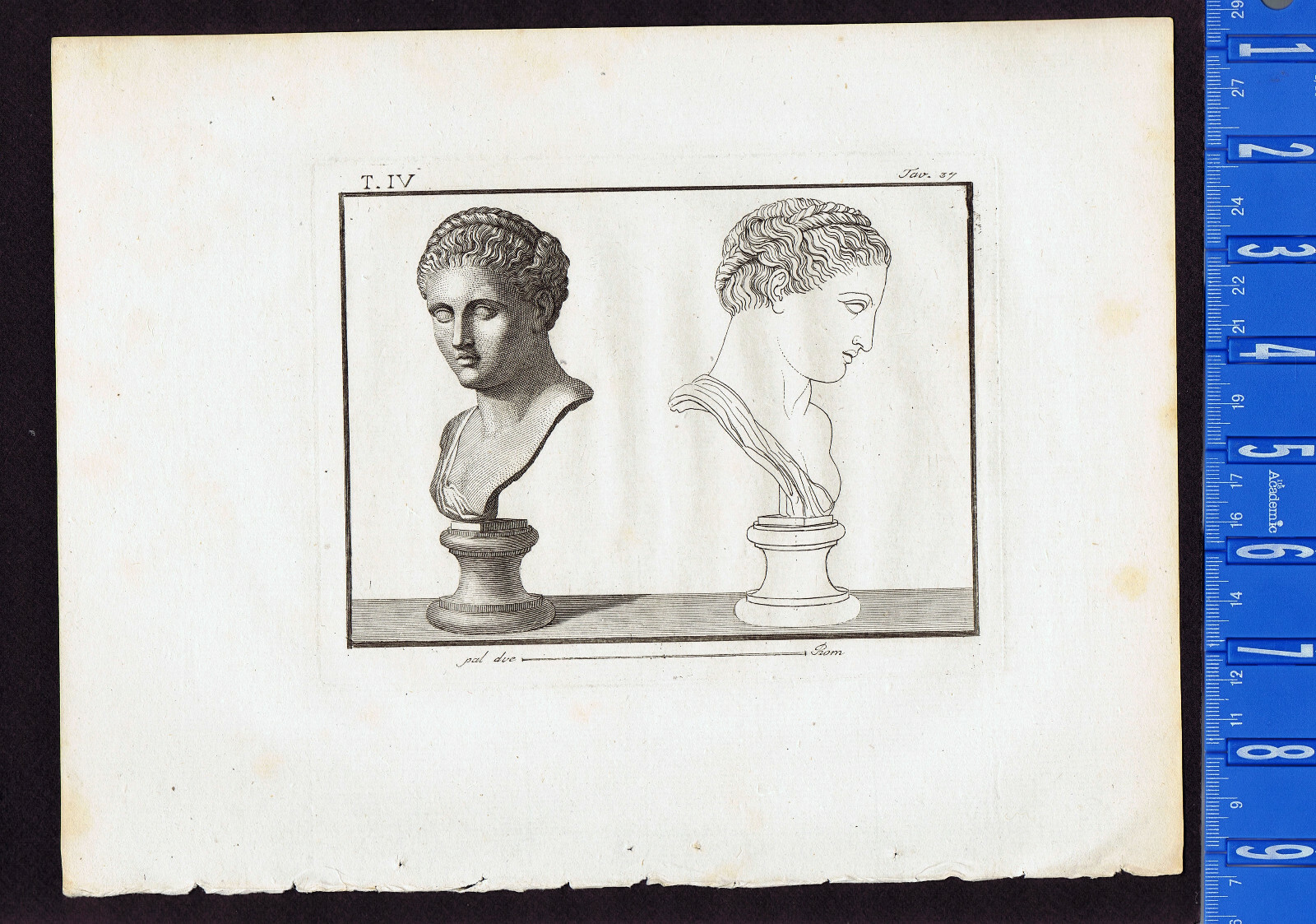 Berenice II, Queen of Egypt and Cyrene - Piroli 1805 Copper Engraving ...