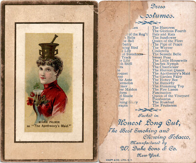 N107 Duke, Fancy Dress Ball Costumes, 1889, The Apothecary's Maid, M ...