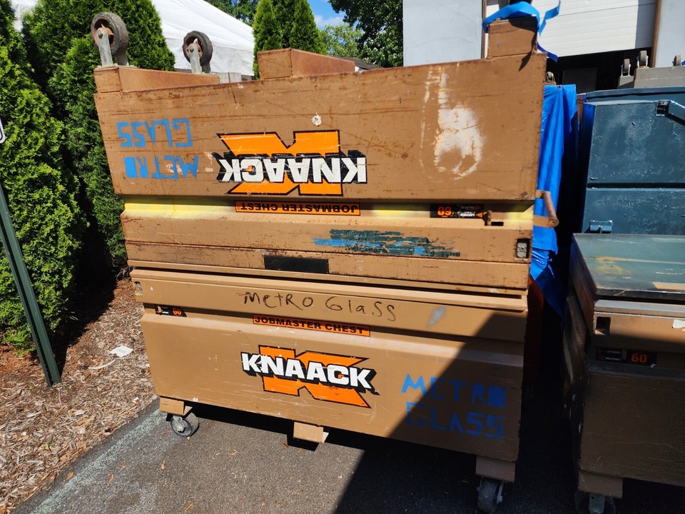 Knaack Model 60 Jobmaster Chest Jobsite Storage Box, 60" W x 24" D x 28 ...