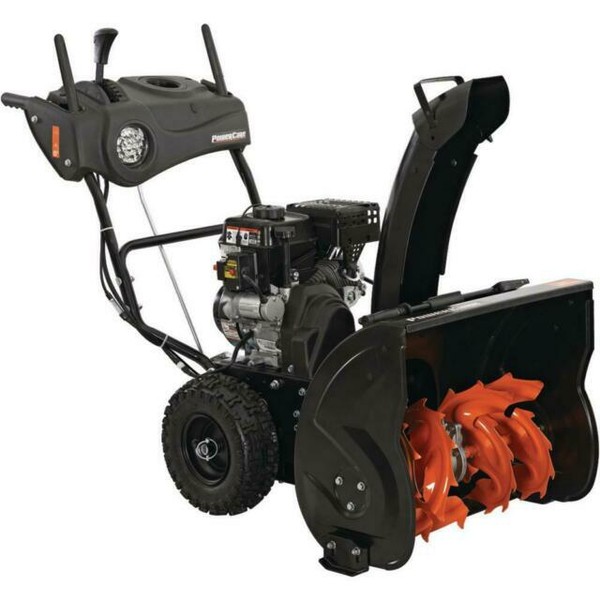 Power Care 24 inch Two-Stage Gas Snow Blower with Electric Start and ...