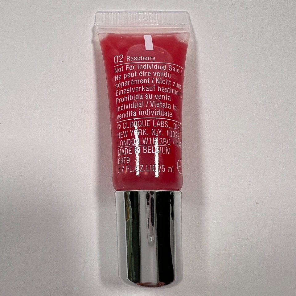 Clinique Superbalm Moisturizing Lip Gloss Shade 02 Raspberry Travel ...