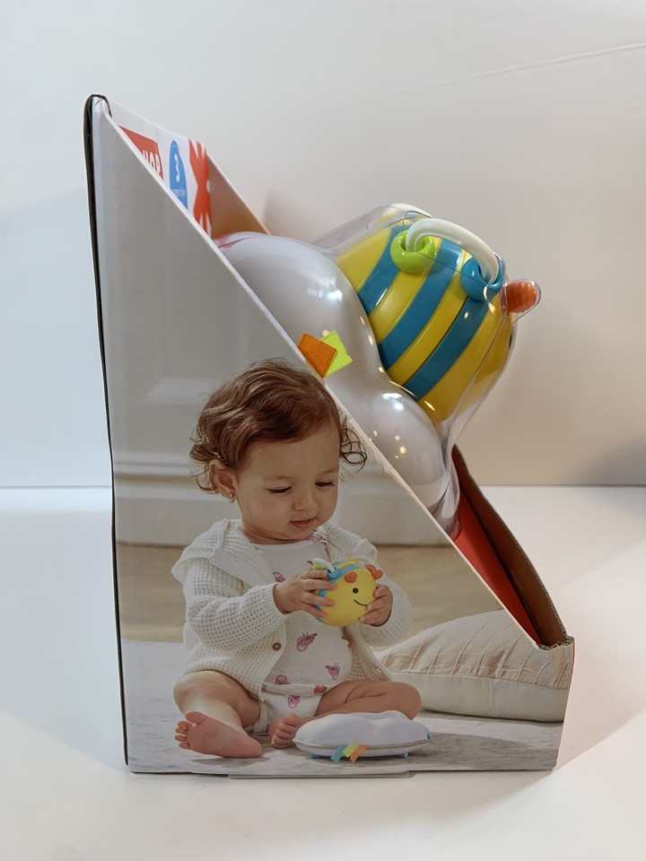New Skip Hop Developmental Learning Crawl Toy 3-Stage Follow-Me Bee ...