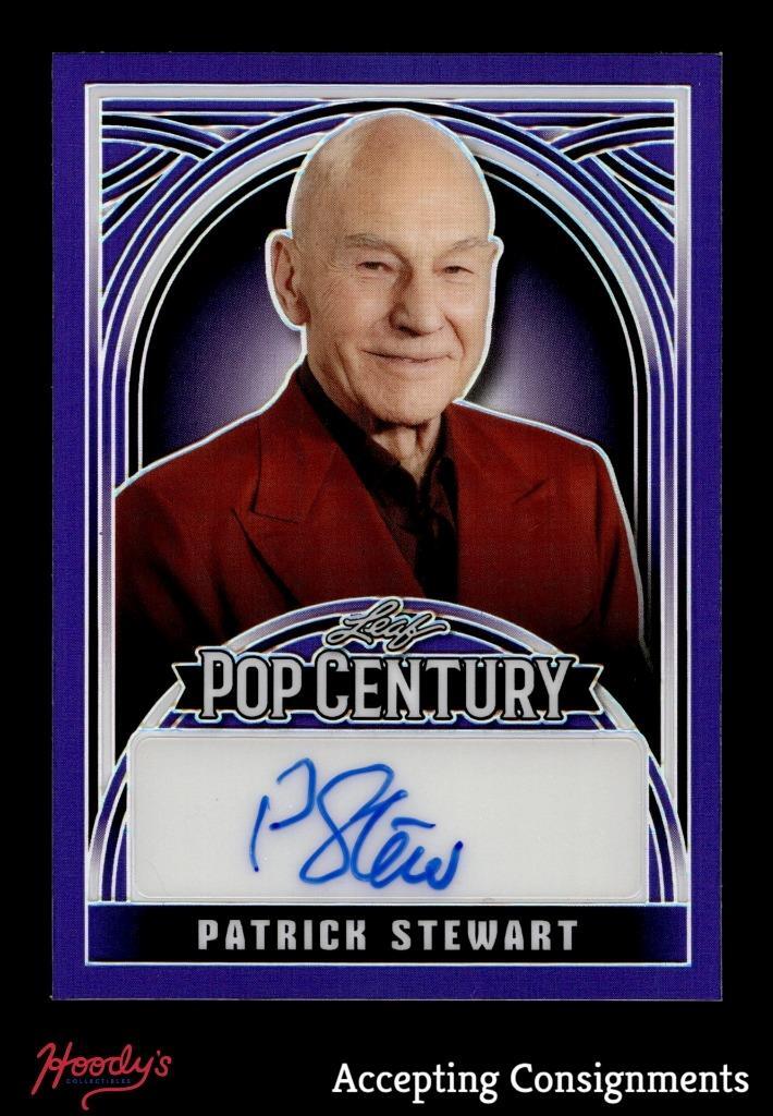 Patrick Stewart 2024 Leaf Metal Pop Century #BA-PS1 Base Autographs ...
