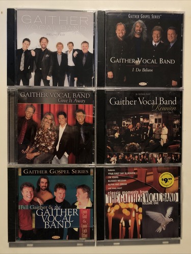 NEW SEALED 6 CD LOT GAITHER VOCAL BAND I DO GIVE REUNITED REUNION LOVIN ...