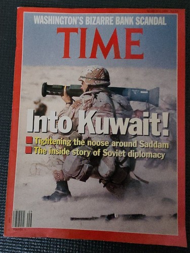 Time Magazine March 4, 1991 (Into Kuwait!) (Washington's Bizarre Bank ...