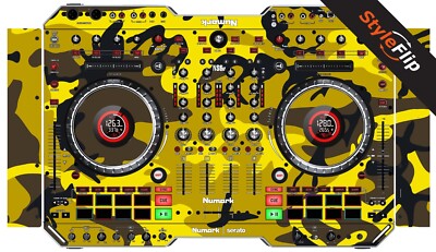 Numark NS62 Skin | Yellow Camo | Protective Decal | StyleFlip Skins | eBay