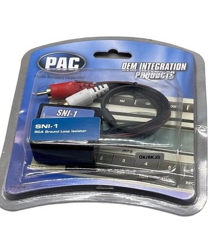 PAC OEM integration products SNI-1 RCA Ground Loop Isolator in original ...